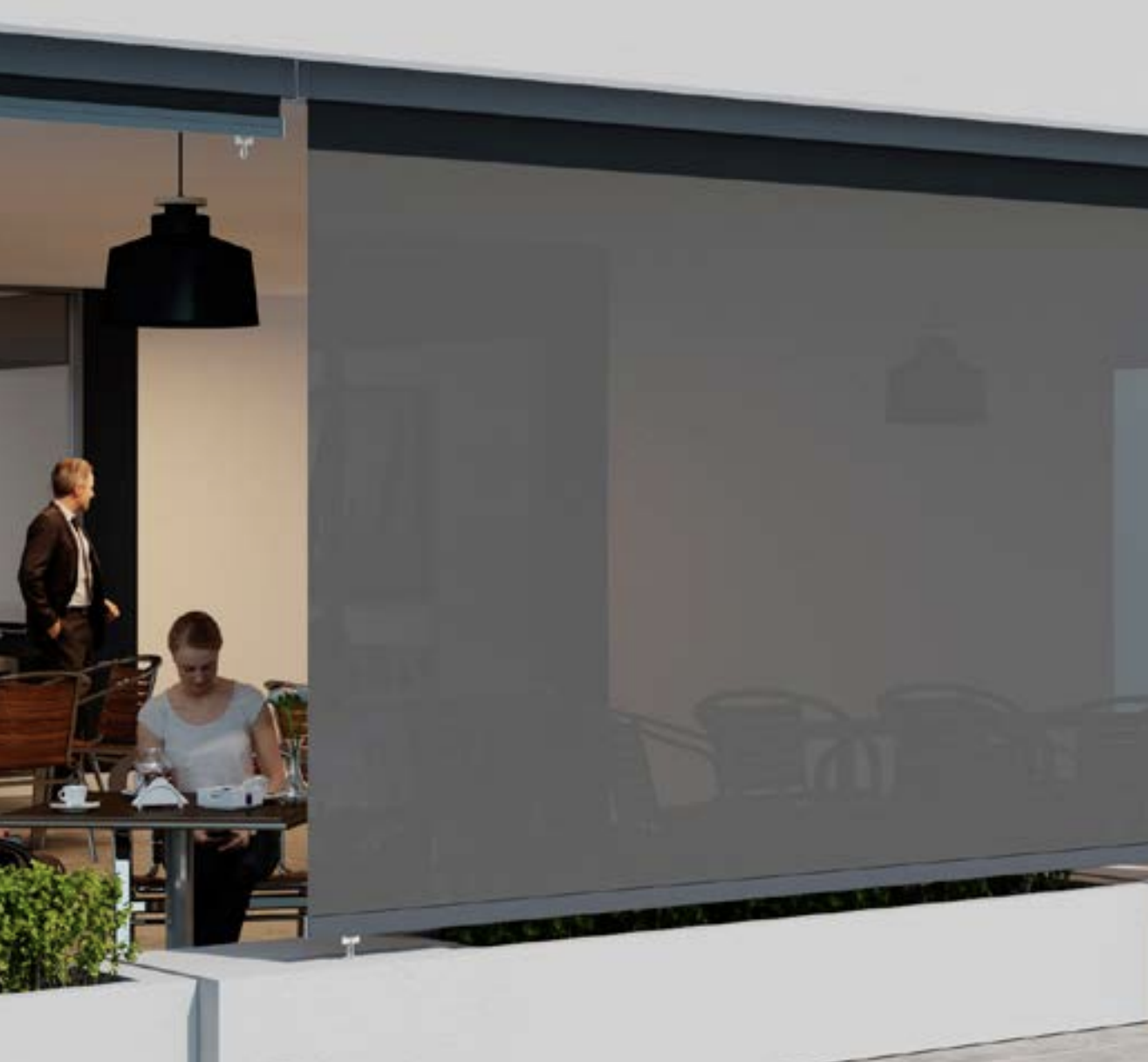 Veue Straight Drop Blind (Acmeda) - Dalekit